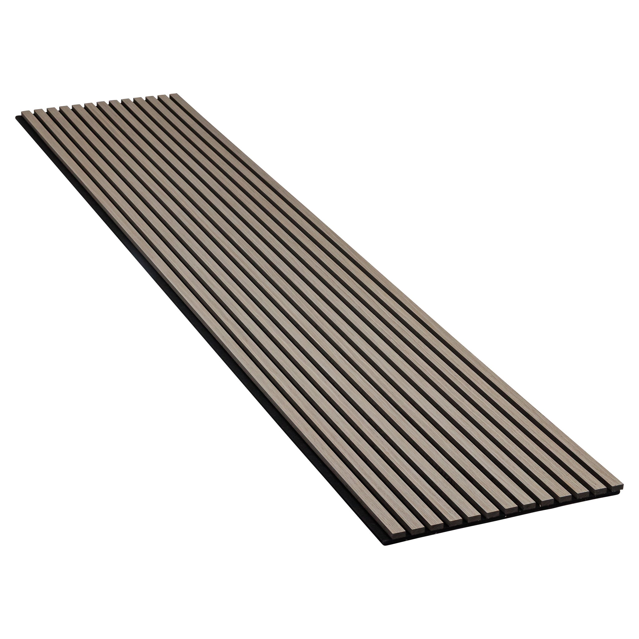 PANELUX™ Silver Oak Acoustic Slat Wall Panel (9' Height) – PARKER + ROME